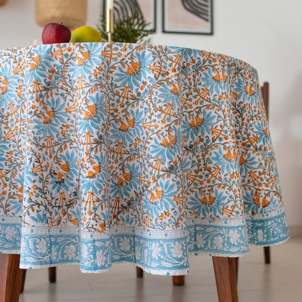 90 Inch Round Christmas Tablecloth - Etsy