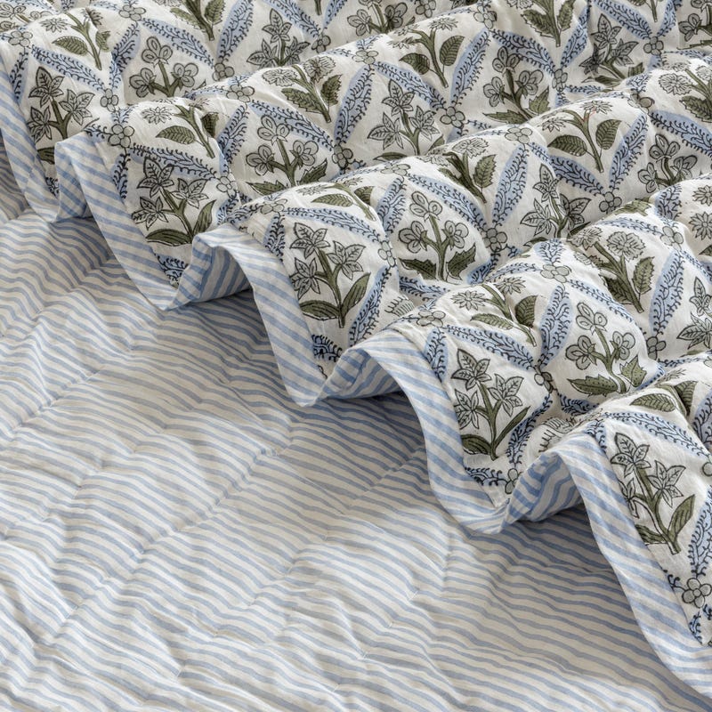 Floral Quilt for Xl Twin - Etsy