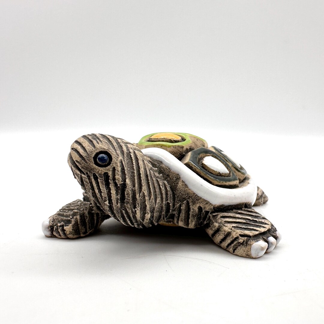Artesania Rinconada Collectible Clay Turtle/tortoise Figurine - Etsy