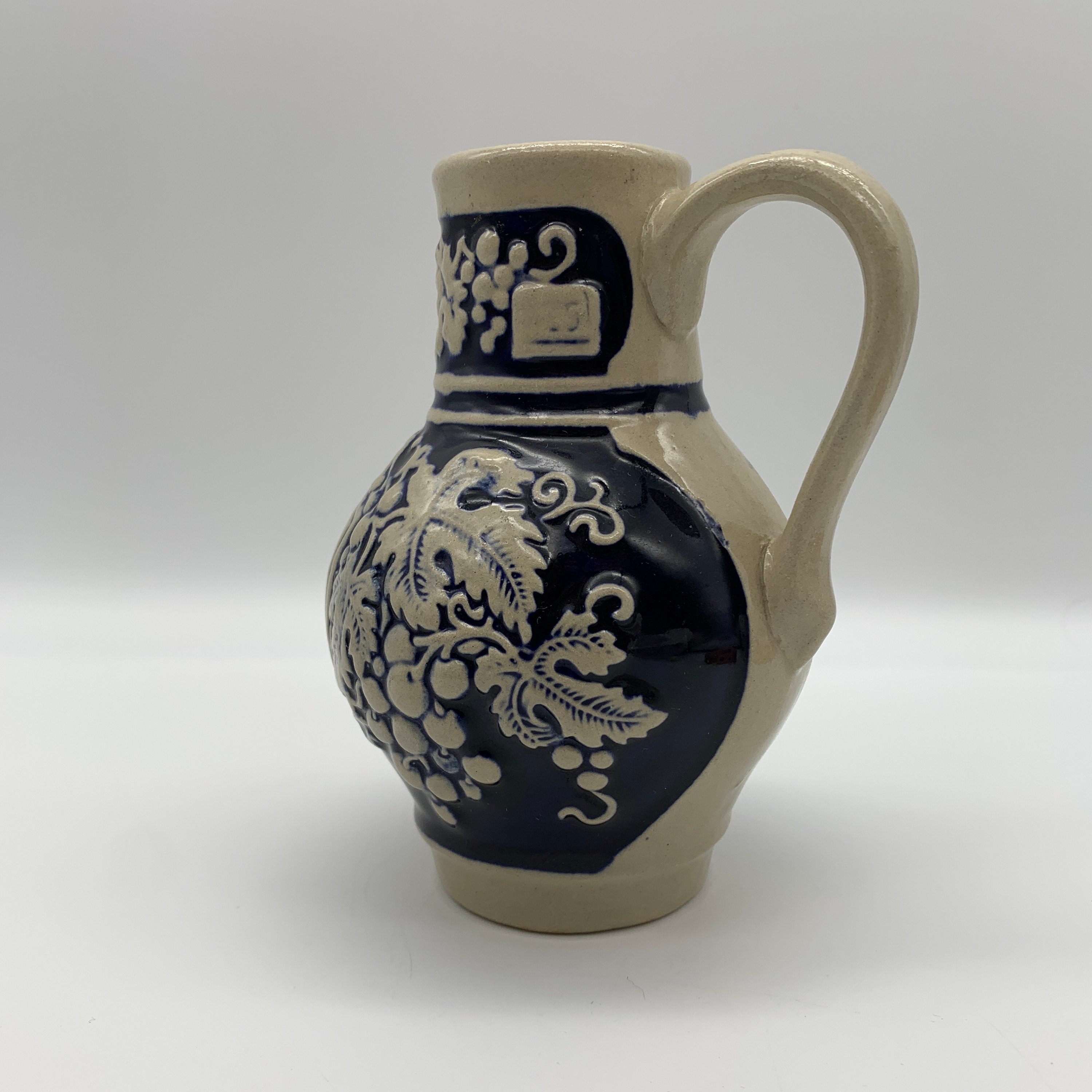 Gerz Wine Pitcher Staffel Stoneware West Germany Vintage - Etsy