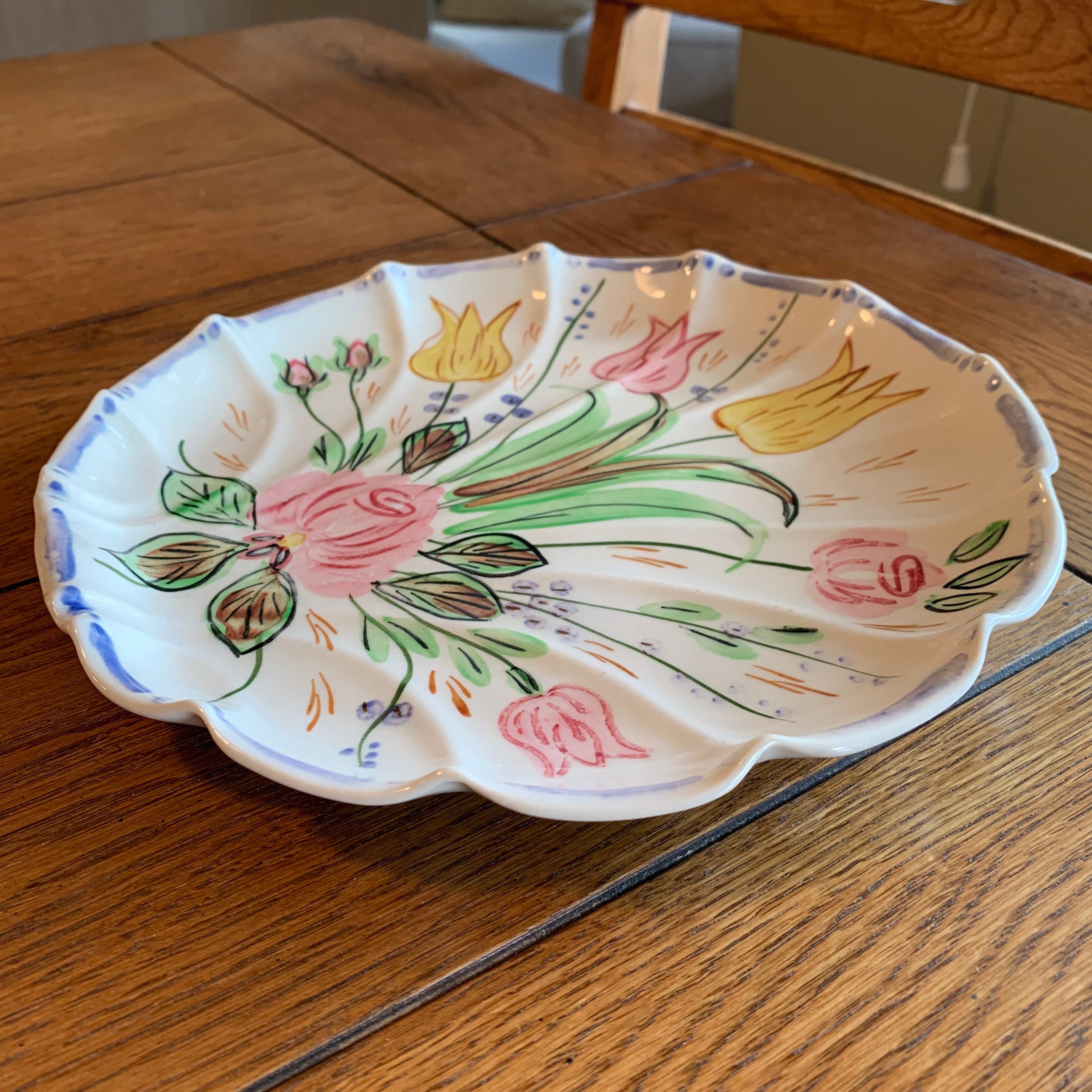 1940s Blue Ridge Southern Pottery Hand Painted Underglaze - Etsy