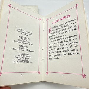 First Communion Books, Set of 3, Spanish - Etsy