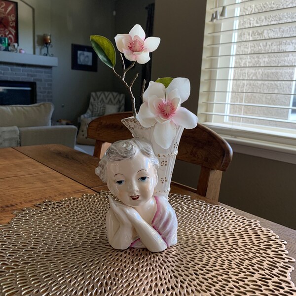 Vintage Lady Head - Etsy