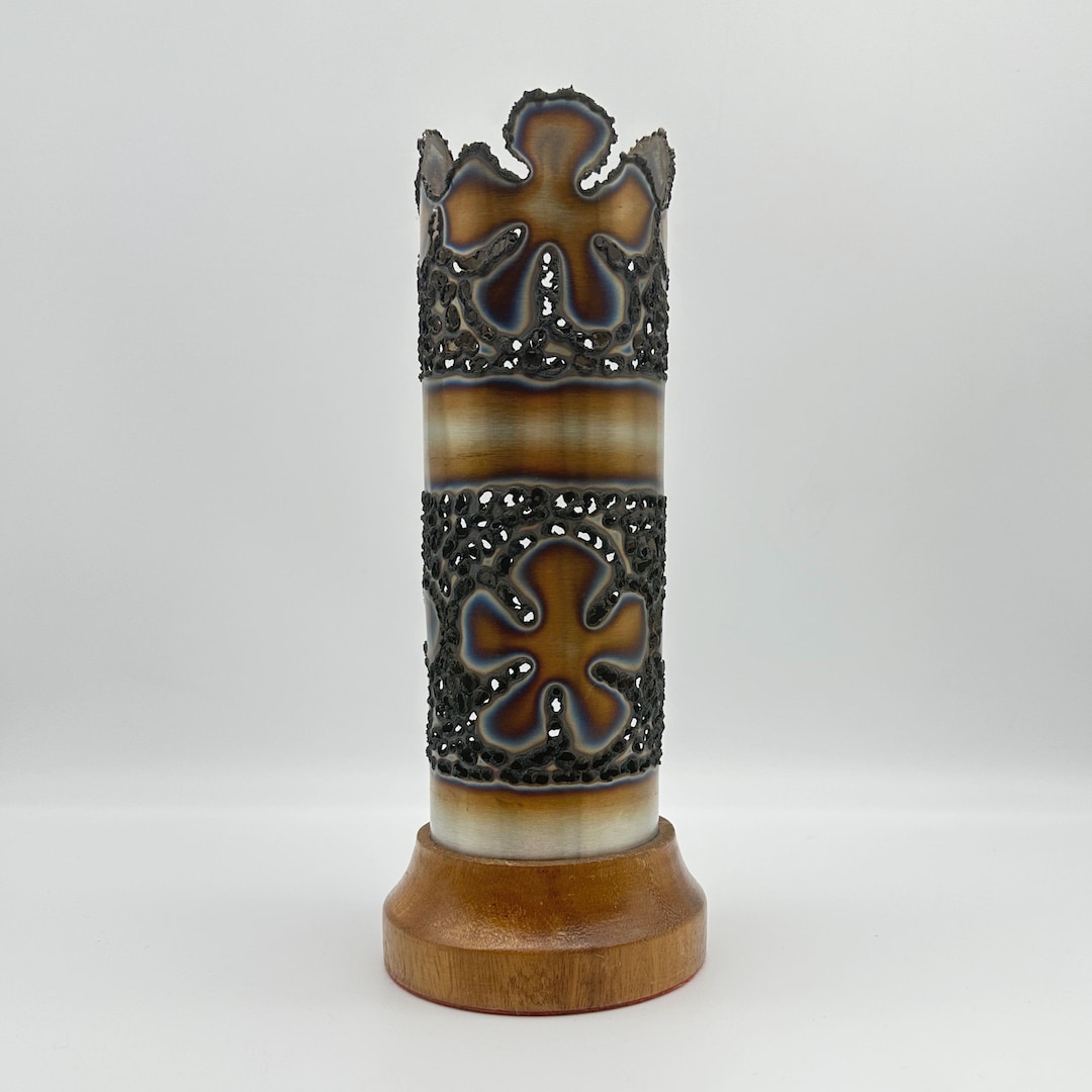 Don Yuen Hilo Hawaii Tabletop Candle/votive Holder, 10” Tall - Etsy