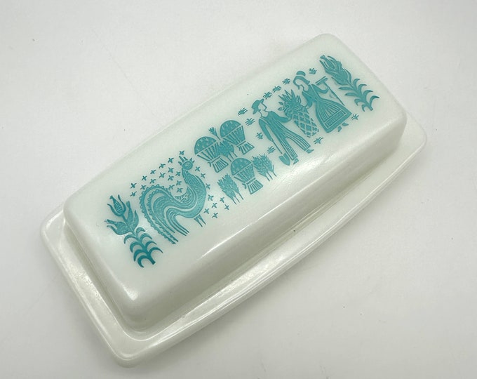 Pyrex Amish Butterprint Covered Butter Dish - Etsy