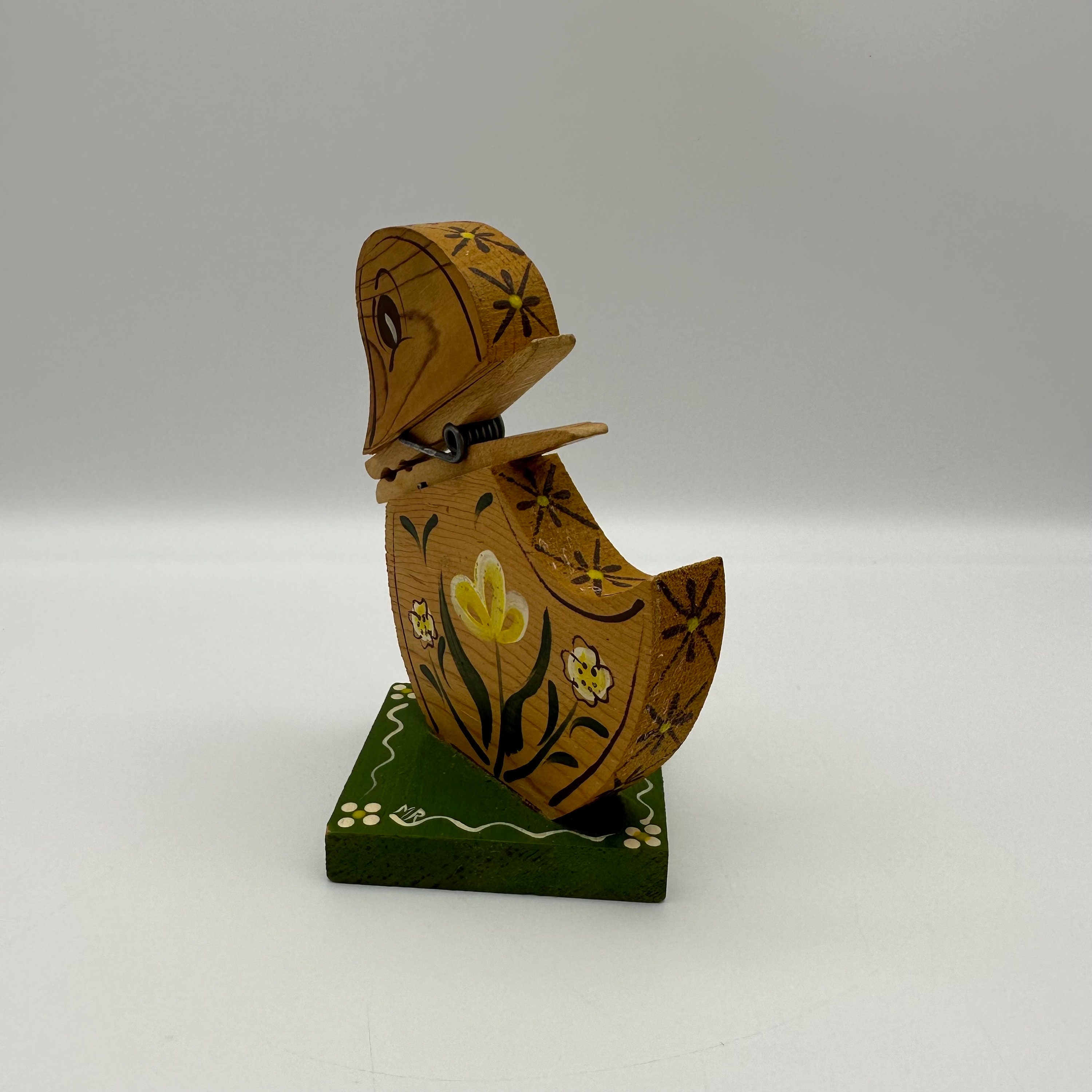 Wooden Duck Memo/recipe Card Holder, Kitchen Decor, Handcrafted ...