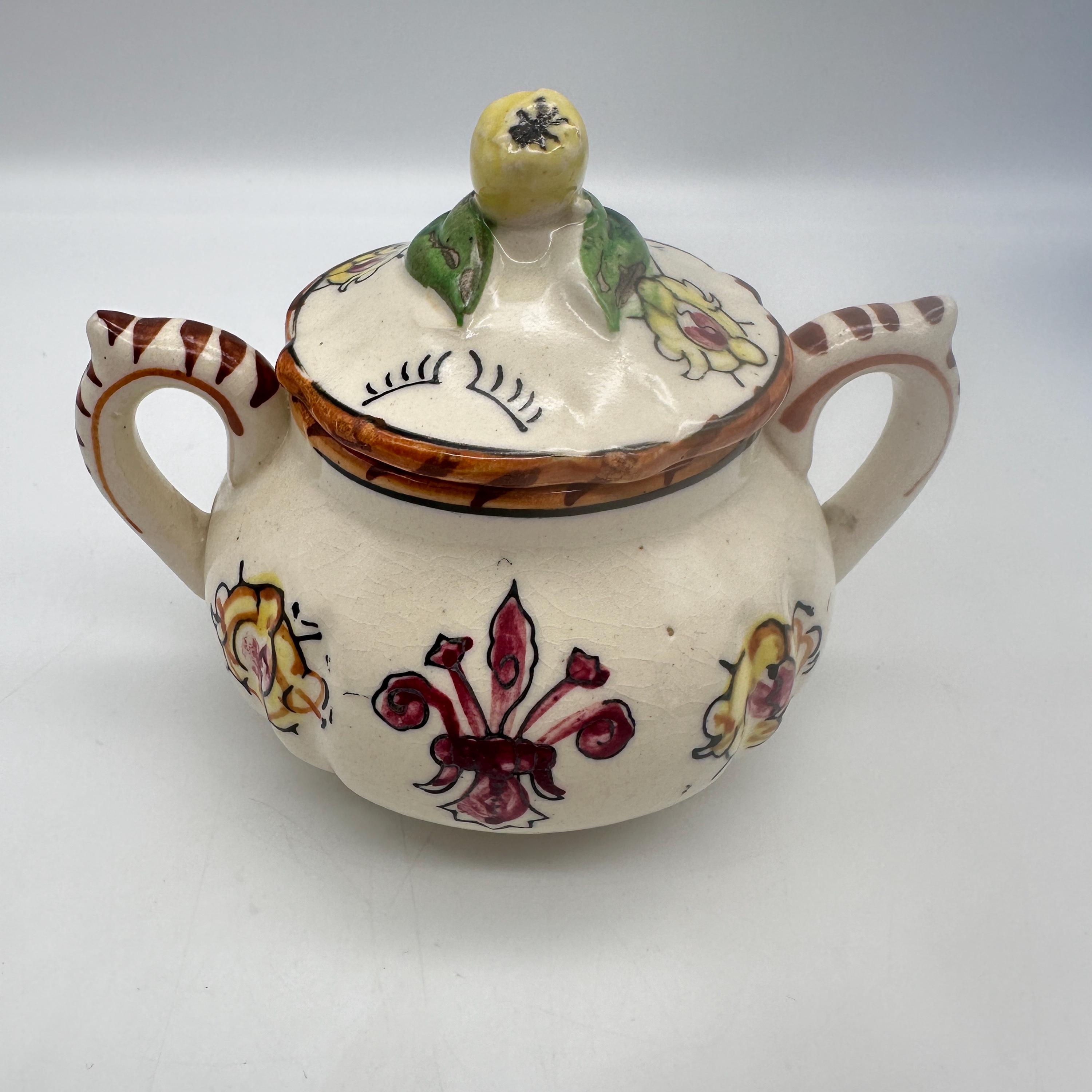 Morikin Ware Lidded Sugar Bowl, Made in Occupied Japan - Etsy