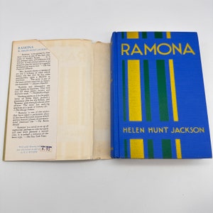 Ramona, Helen Hunt Jackson, Copyright 1939, Little, Brown & Company ...