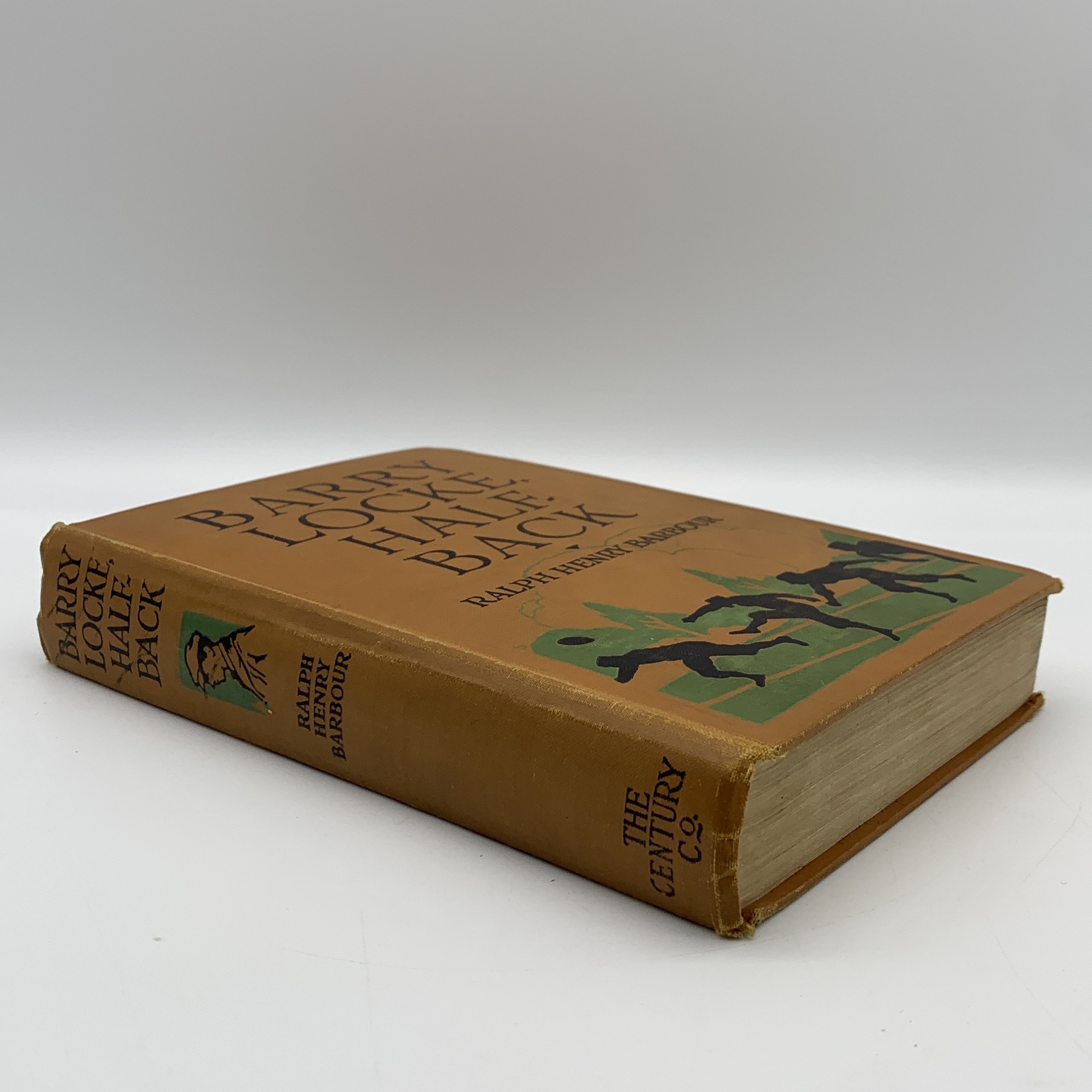 Barry Locke, Half-back, Ralph Henry Barbour, the Century Co., Copyright ...