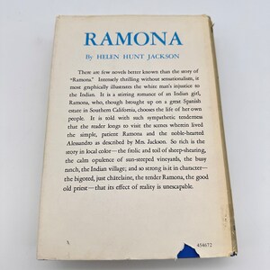 Ramona, Helen Hunt Jackson, Copyright 1939, Little, Brown & Company ...