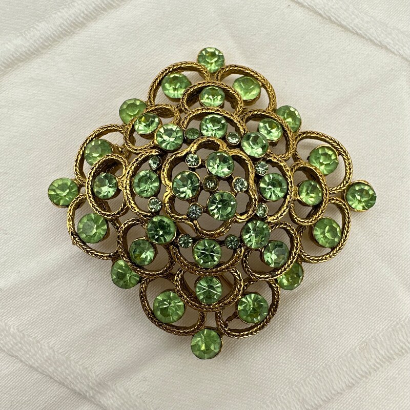 Square Brooch - Etsy