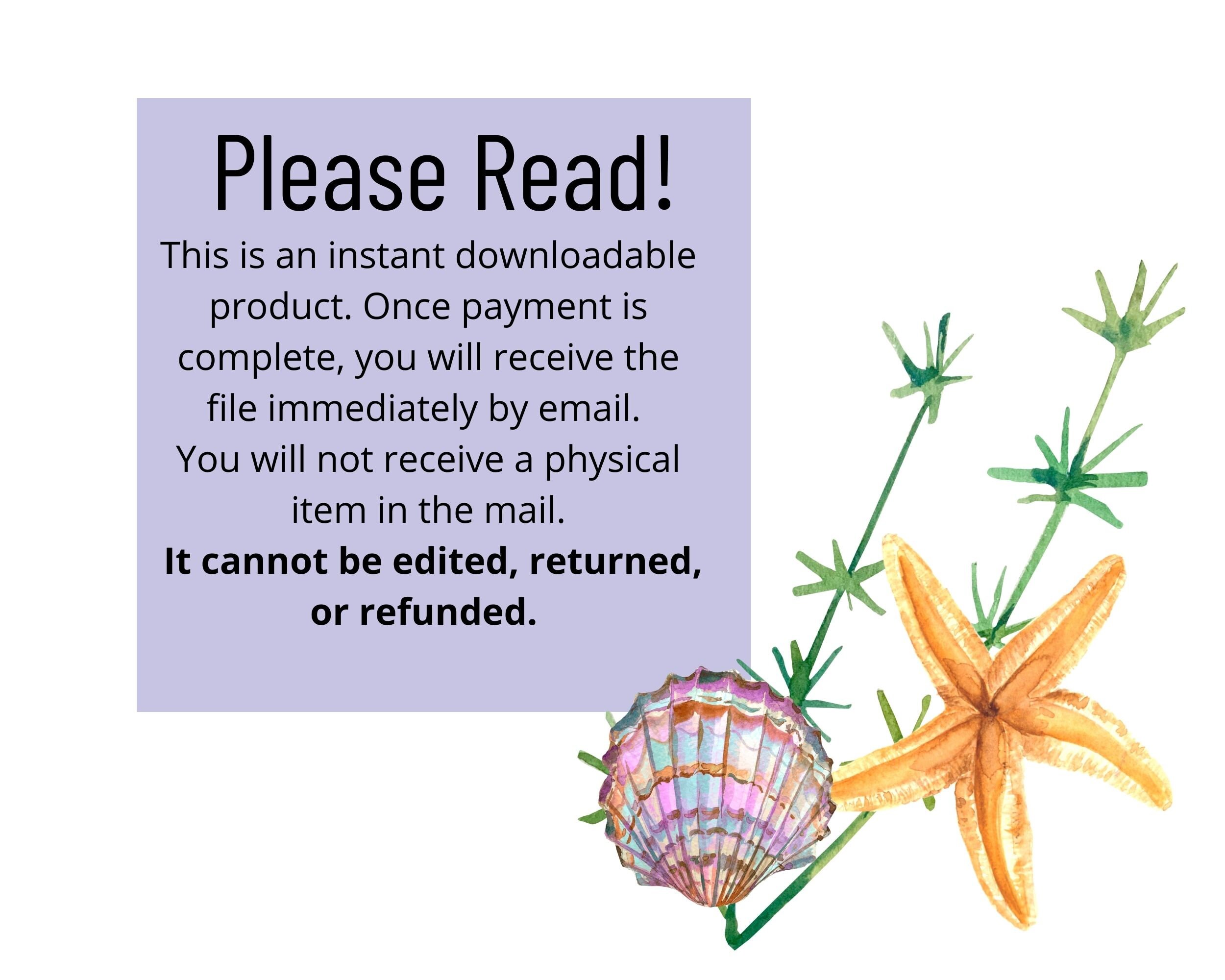 Summer Reading Challenge Mermaid Reading Tracker for Kids, Printable ...