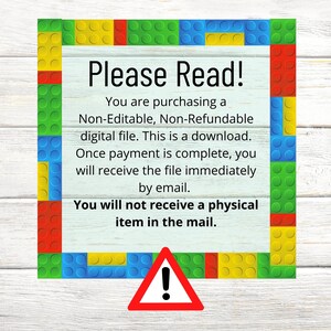 Building Blocks Reward Punch Card: Kids Chore Tracker (printable PDF ...
