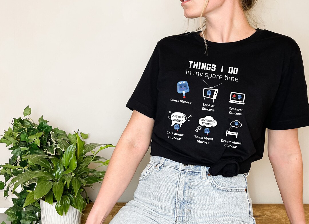 Diabetes Shirt Gift | Glucose Shirt | Type 2 Diabetes | Gift for Her ...