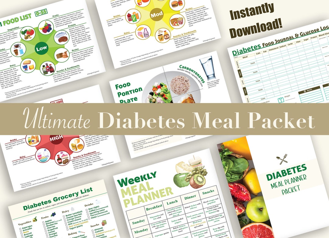 Diabetes Meal Plan | Glycemic Index Chart | Diabetic Food List ...