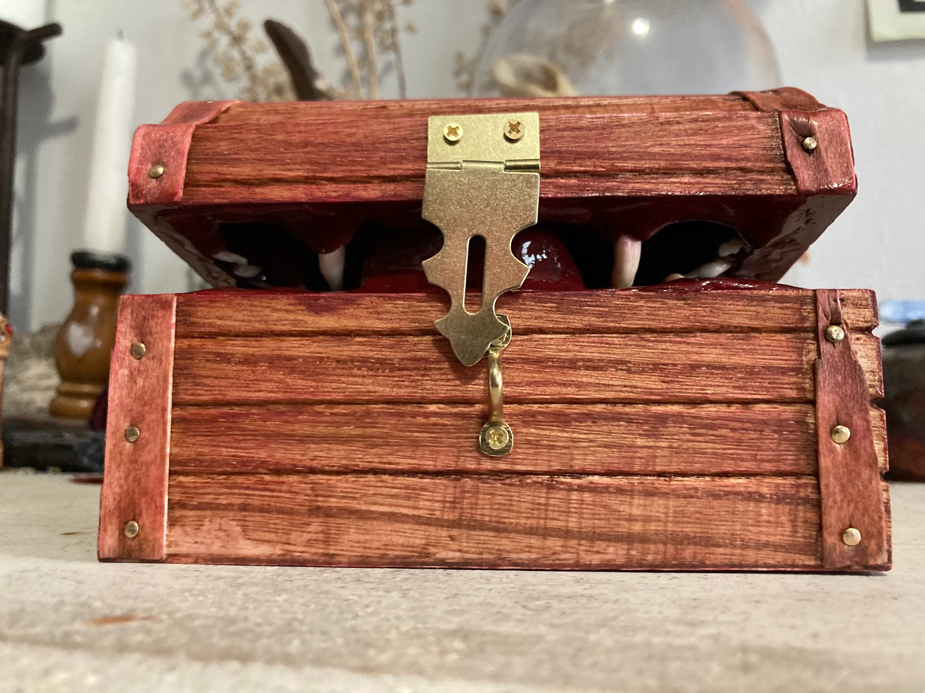 Mimic Box Mimic Dice Box Mimic Jewelry Box Dnd Box - Etsy