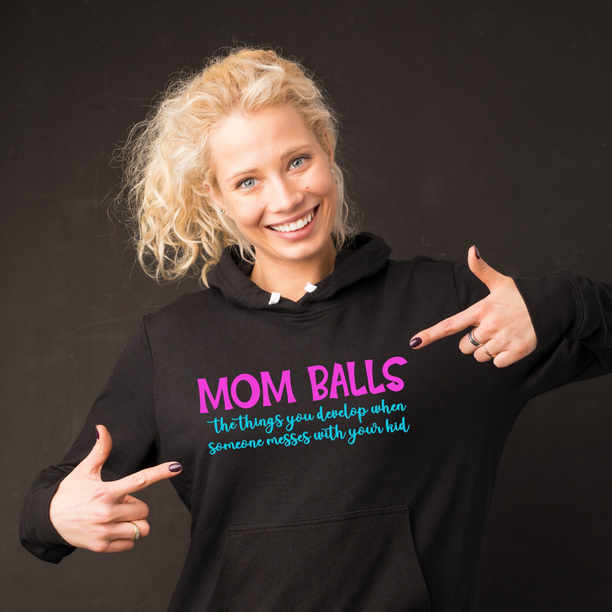 Sarcastic Mom Balls SVG File to Let Everyone Know Not to Mess - Etsy UK