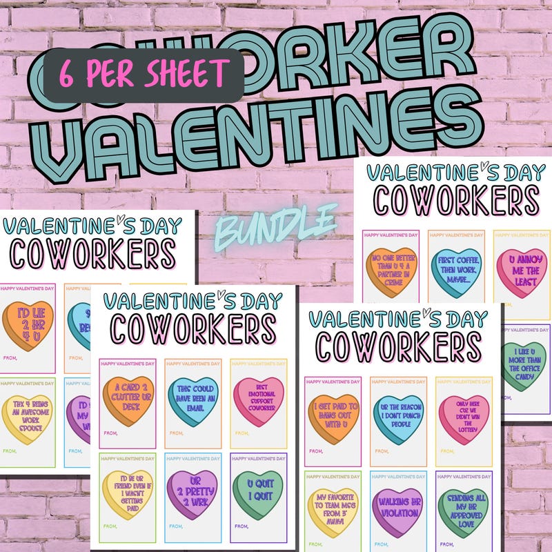 Conversation Hearts for Work - Etsy