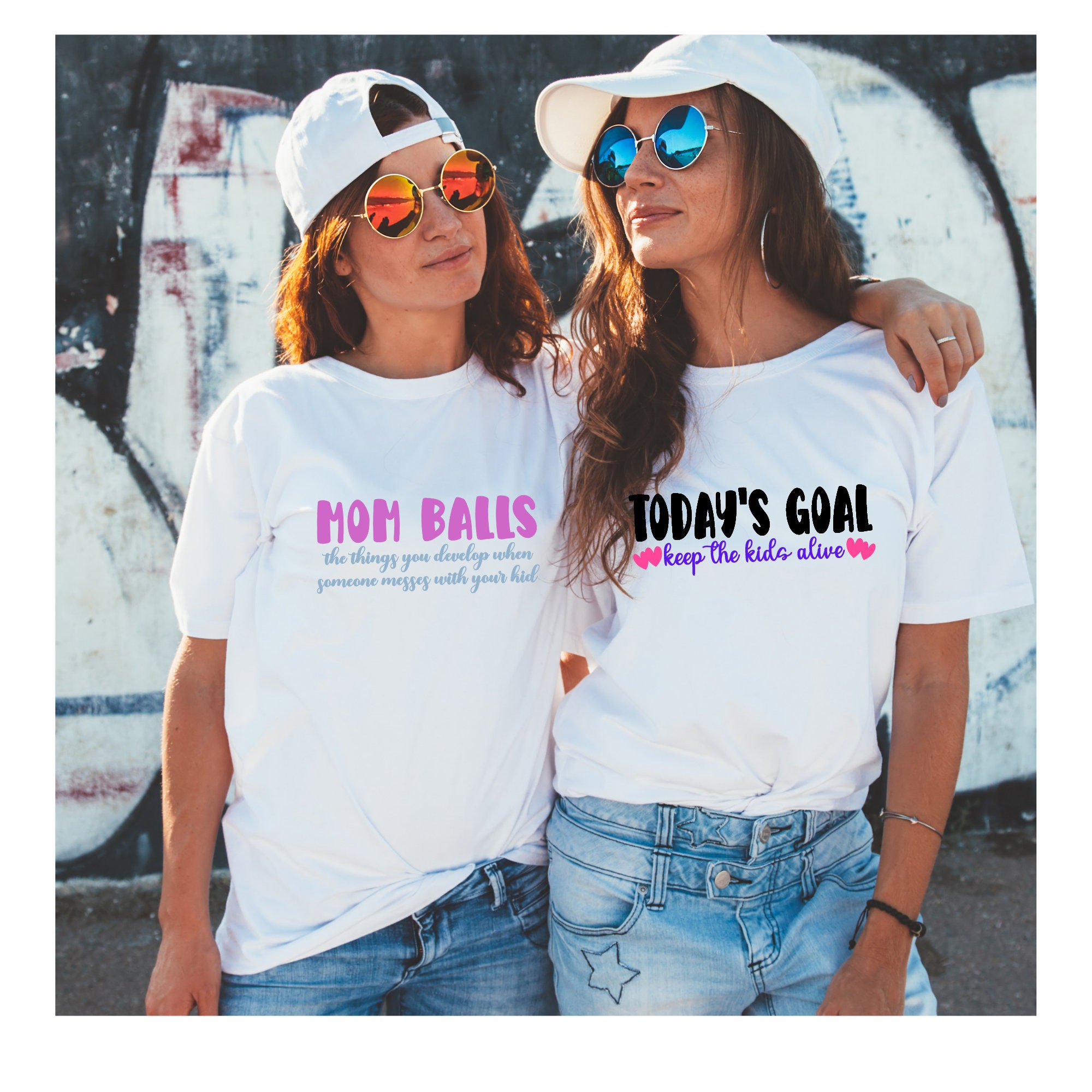 Sarcastic Mom Balls SVG File to Let Everyone Know Not to Mess - Etsy UK