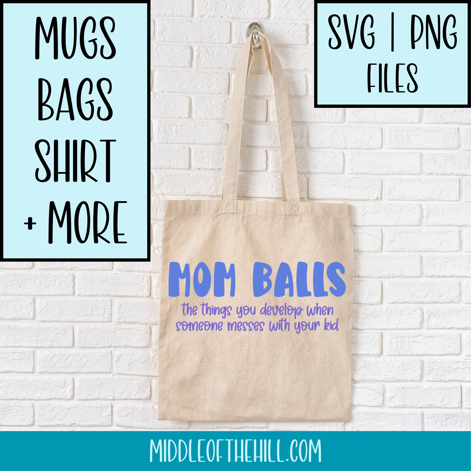 Sarcastic Mom Balls SVG File to Let Everyone Know Not to Mess - Etsy UK