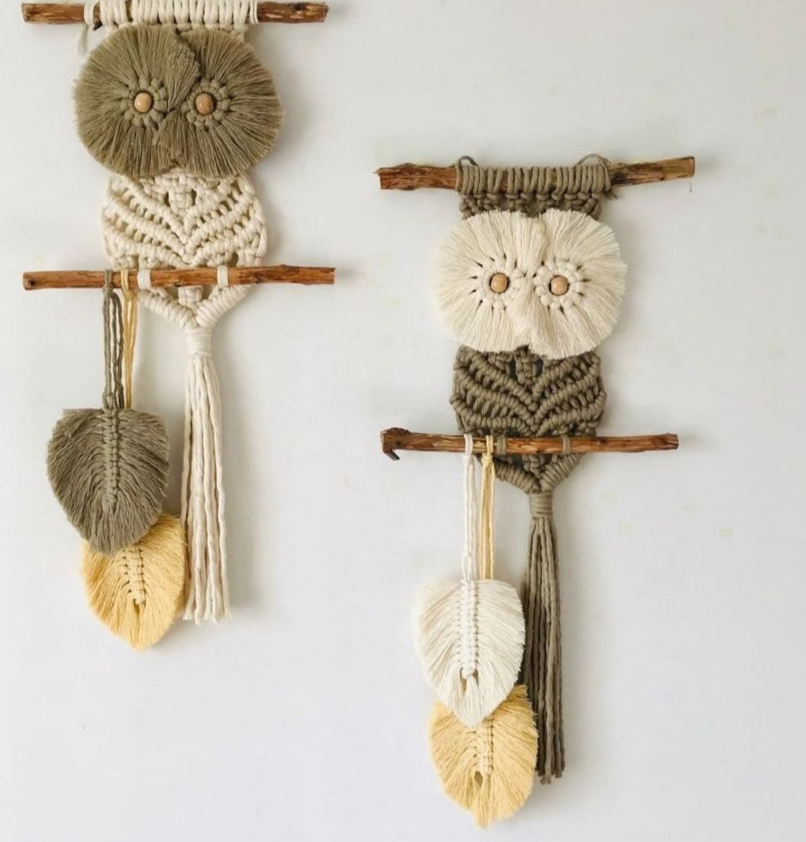 Macrame Owl Hanging Macrame Wall Hanging Owl Decor Macrame - Etsy