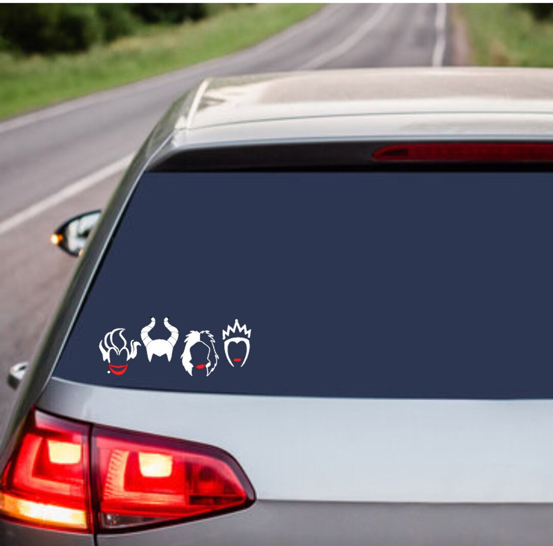 Villains Window Decal - Etsy