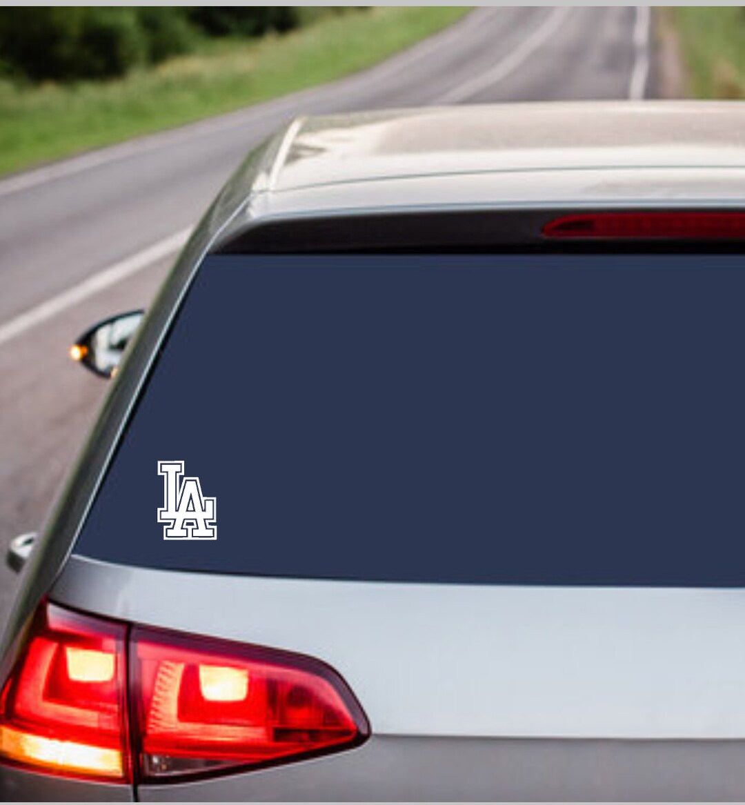 Los Angeles Window Decal - Etsy