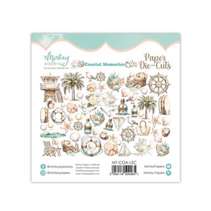 Mintay Paper Die-cuts 'coastal Memories' 60pcs, Mintay Die-cuts ...