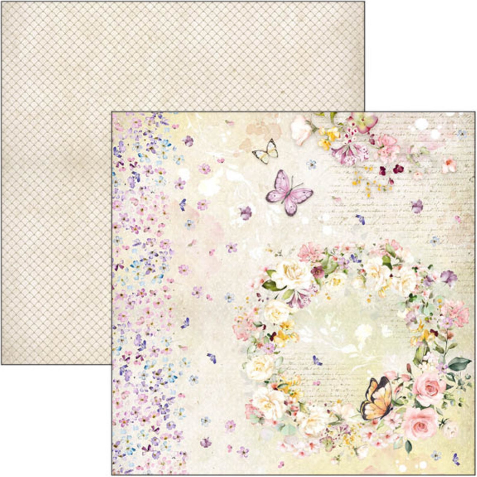 Ciao Bella 'blooming' Paper Pad 8 X 8, Ciao Bella, Blooming, Ciao Bella 8 X 8 Paper Pad ...