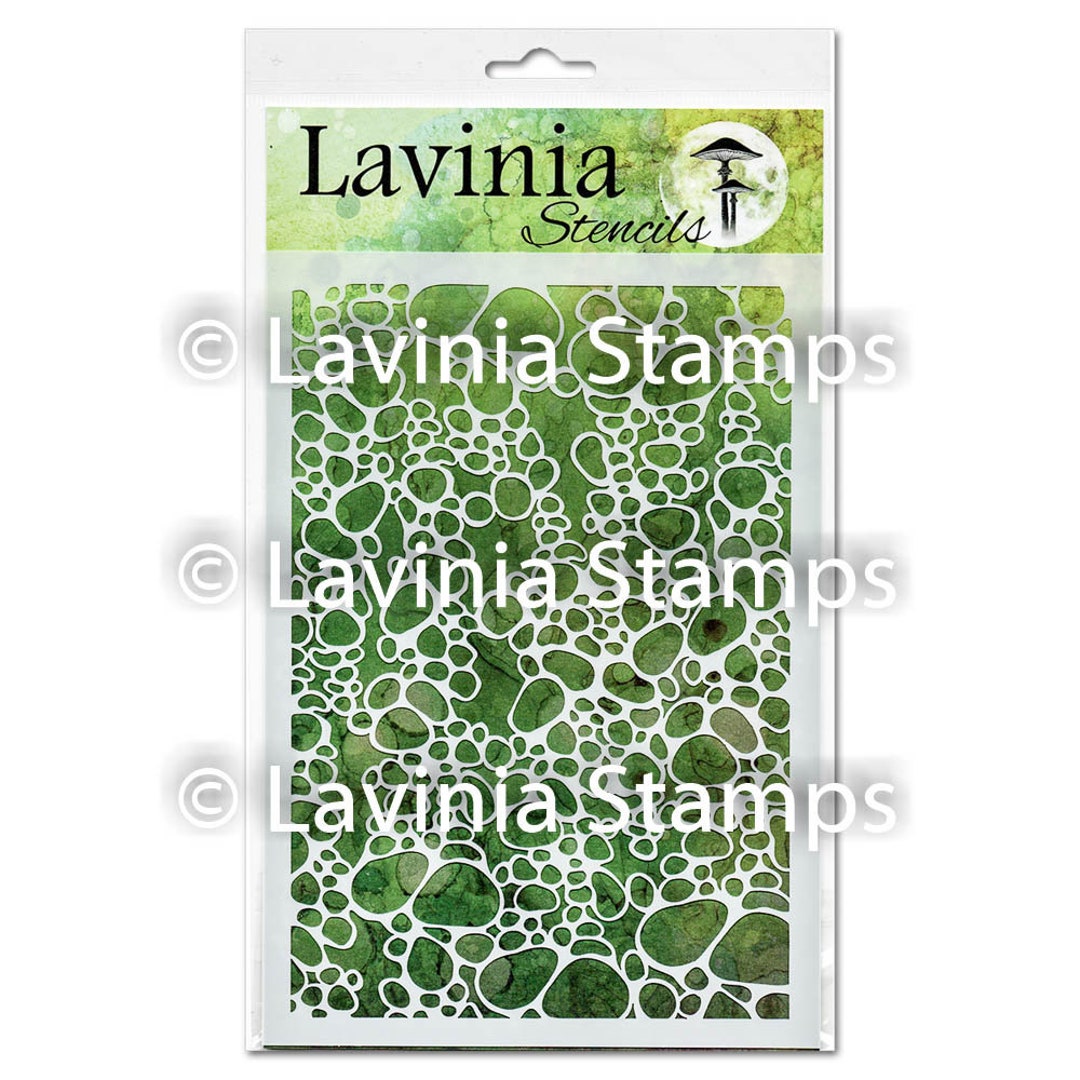 Lavinia Pebble Stencil ST010, Stencils, Lavinia, Mixed Media ...