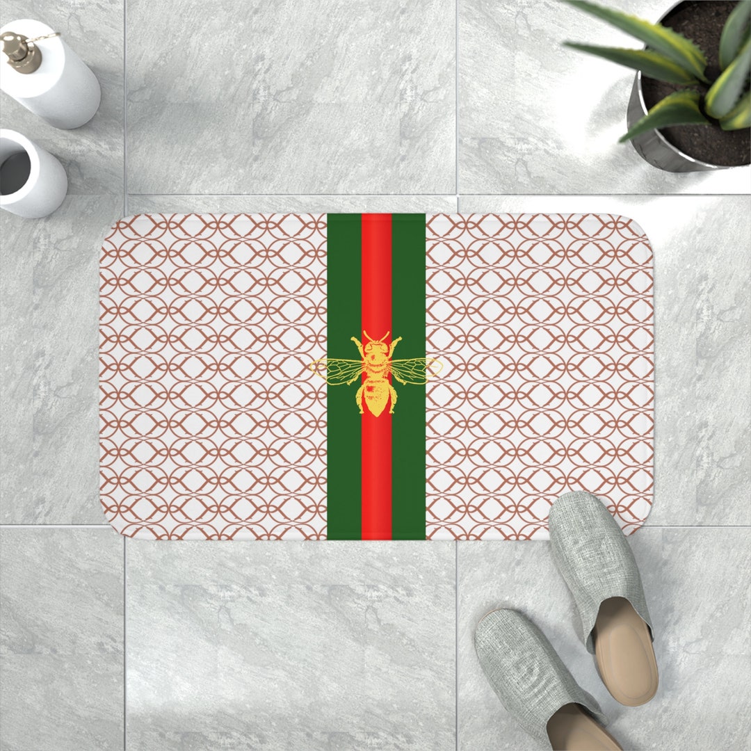 Luxury Memory Foam Bath Mat, Fashionable Style Bath Mat, Chic Memory ...