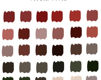 Procreate Color Palette / ACNH / Animal Crossing New Horizons - Etsy