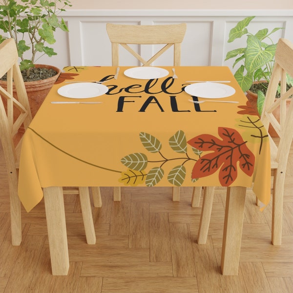 Fall Tablecloth - Etsy