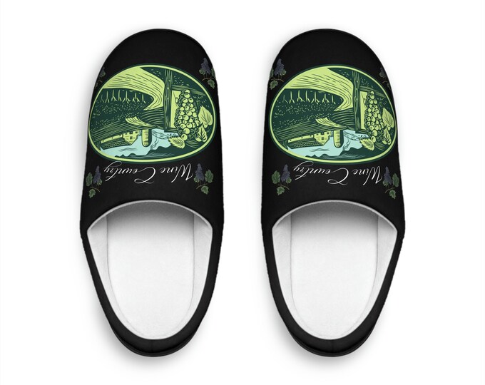 Men's Indoor Slippers - Men's Wine Slippers - Men's Wine Clothing ...