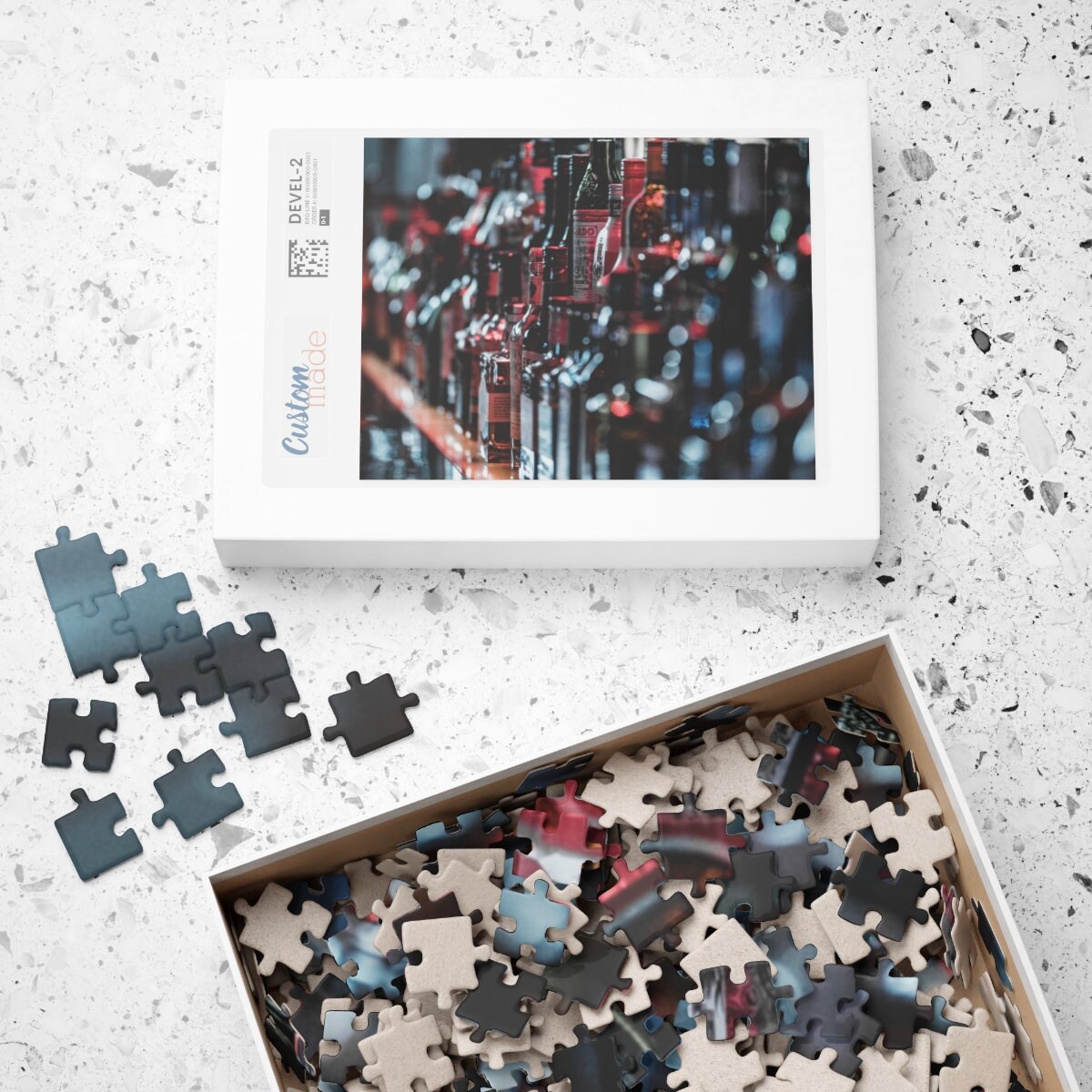 Bar Puzzle Alcohol Puzzle Alcohol Design Whiskey Puzzle - Etsy