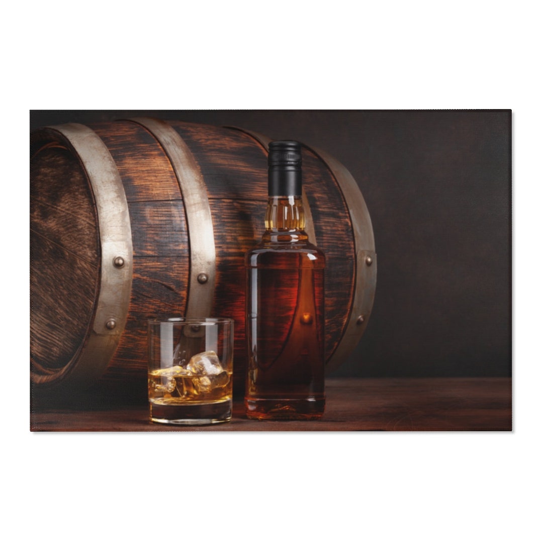 Whiskey Area Rug - Bar Themed Area Rug - Bar Rug - Whiskey Themed Decor ...