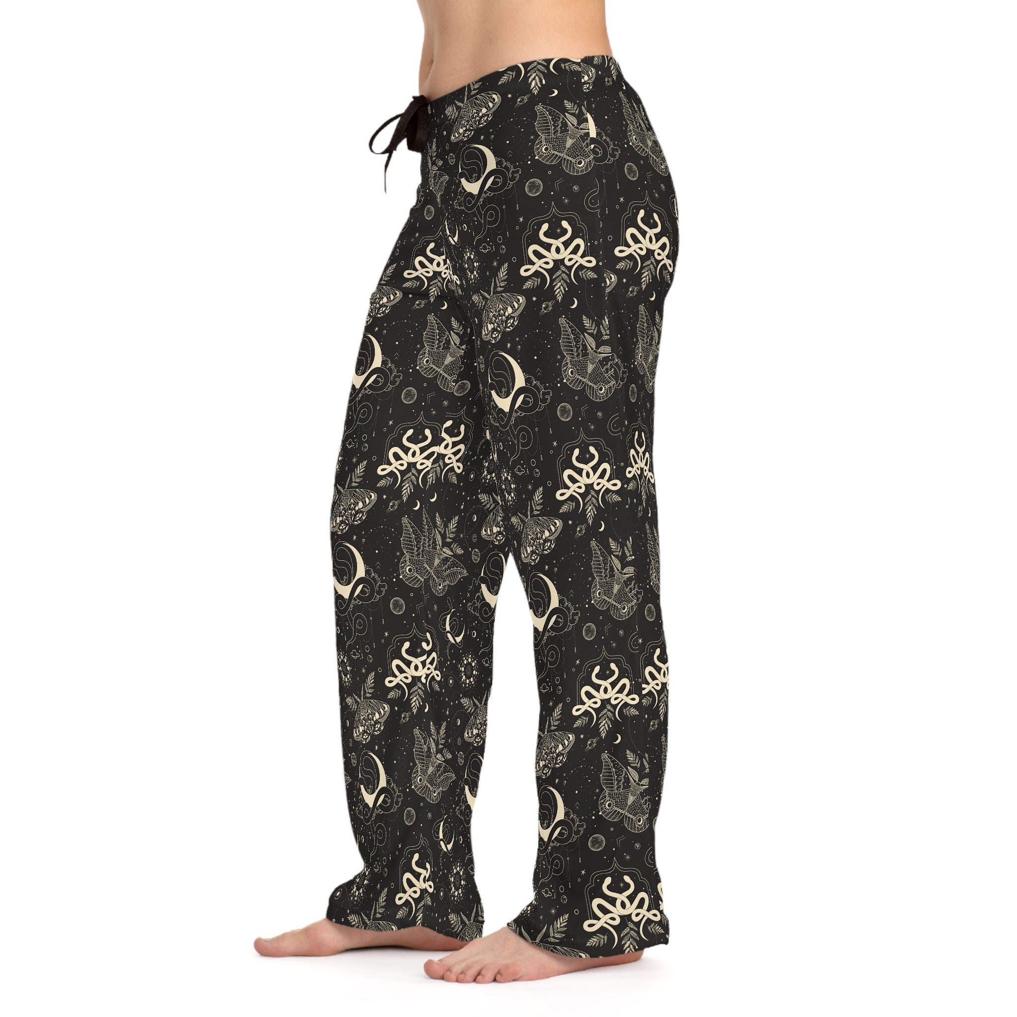 Witchy Pajamas Snake Pajamas Moth Pajamas Animal Pajama Pants Women's ...