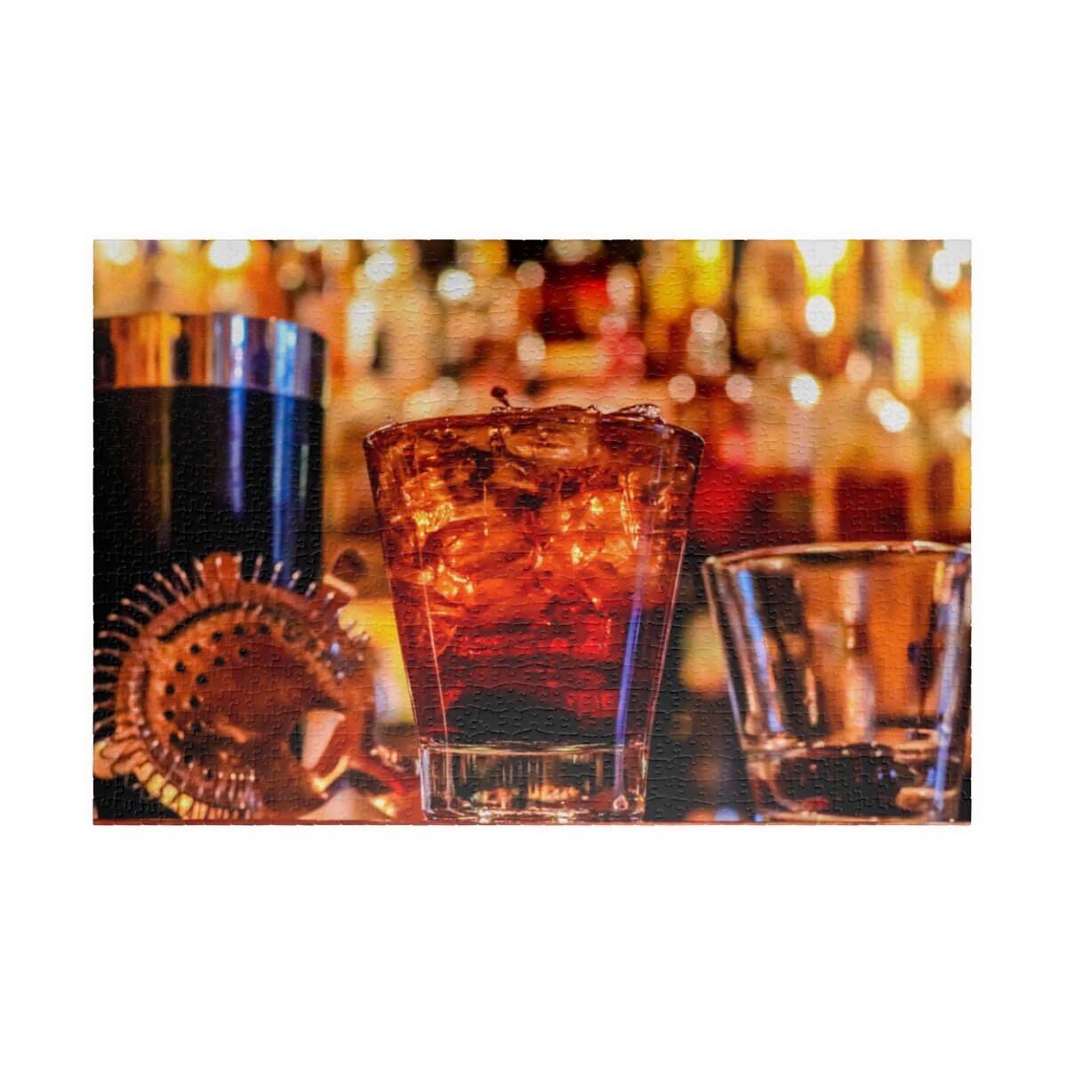 Bar Puzzle Alcohol Puzzle Alcohol Design Whiskey Puzzle - Etsy