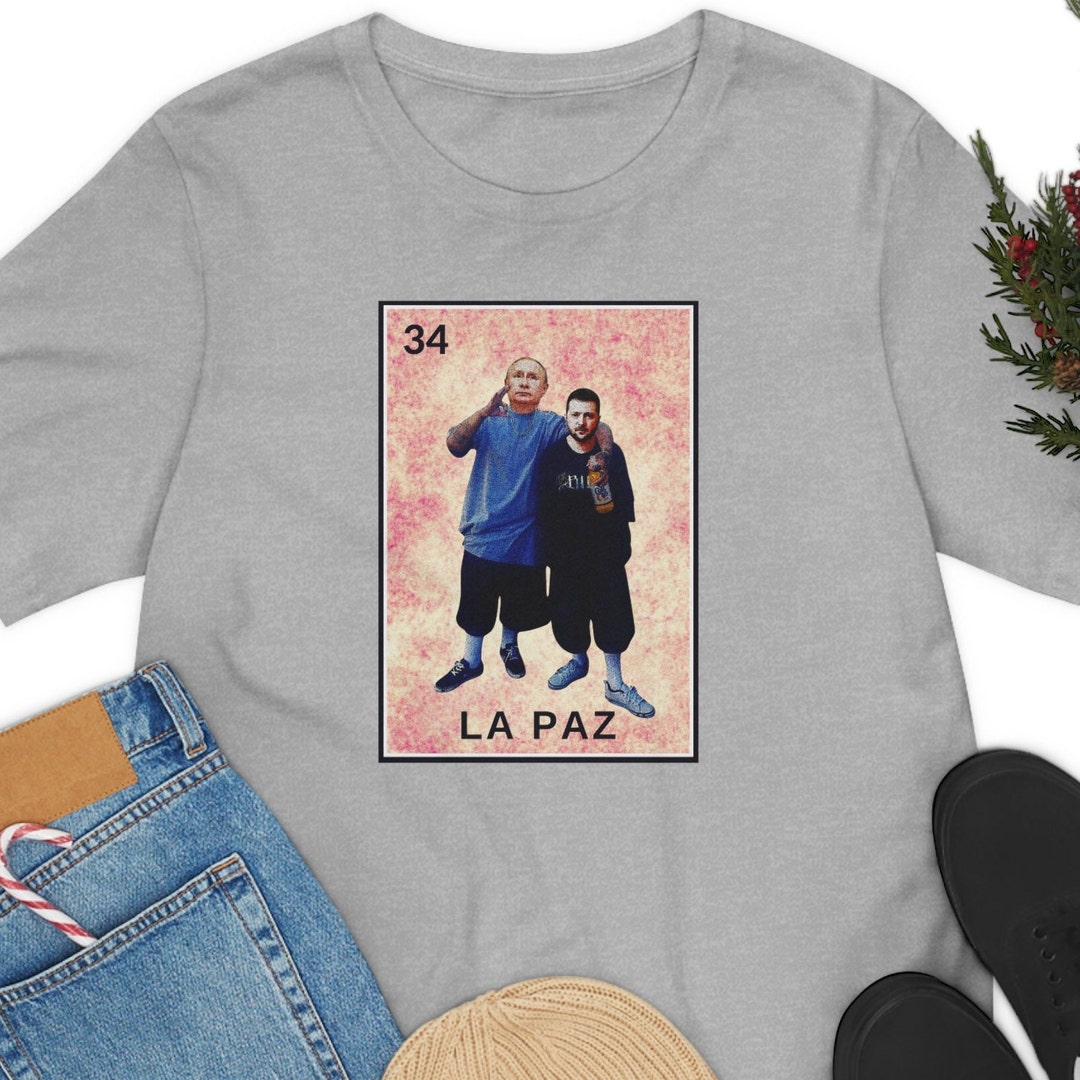 Mexican Loteria T-shirt La Paz Unisex Jersey Short Sleeve Tee - Etsy