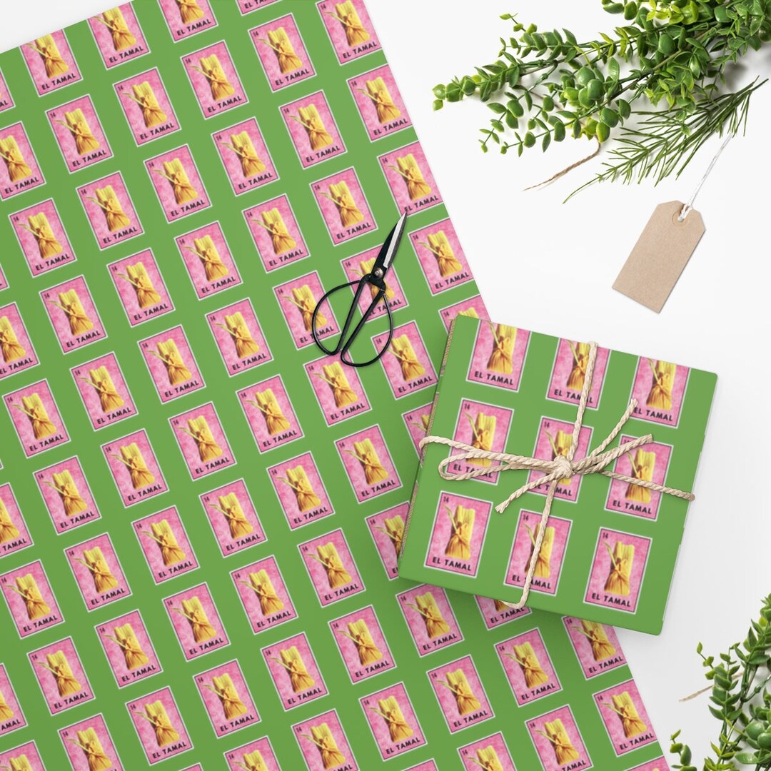 Mexican Wrapping Paper Tamales - Etsy