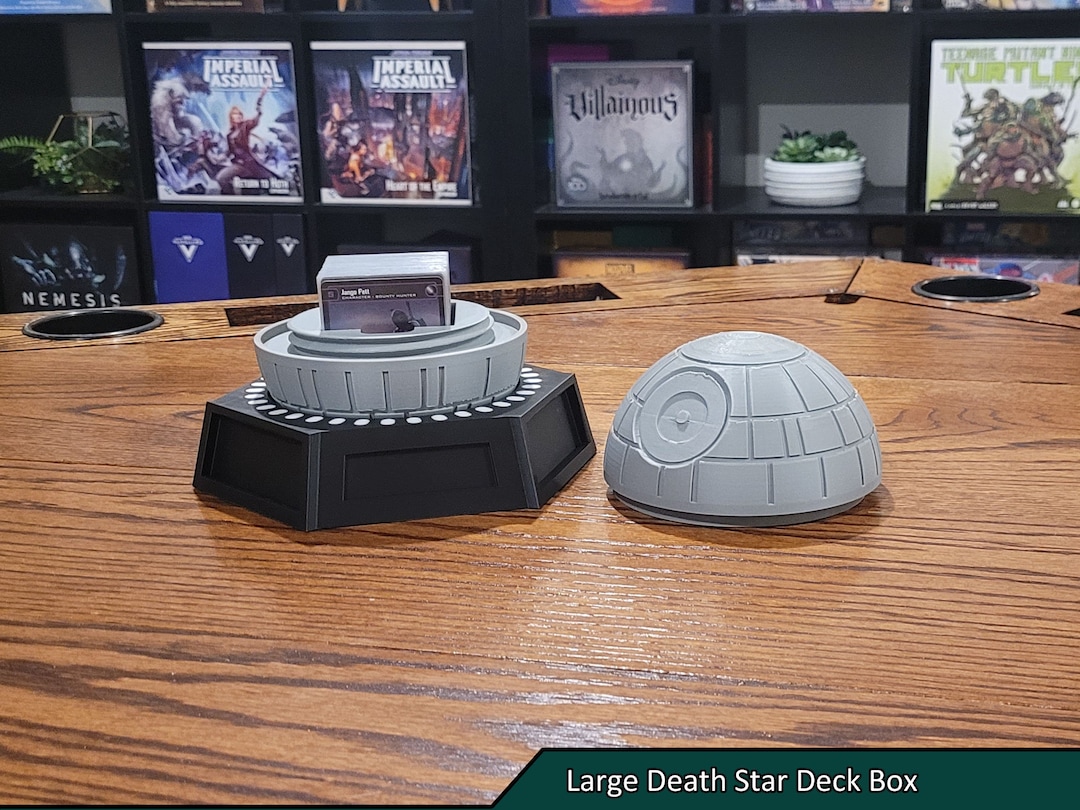 Large Death Star Deck Box | Star Wars Unlimited TCG | EDH MTG Commander ...