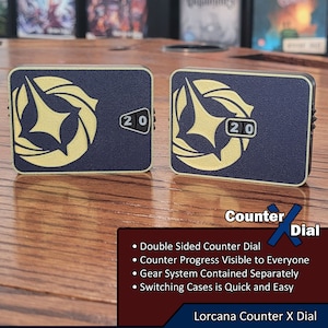 Counter X Dial | Lore Counter | Lorcana TCG - Etsy