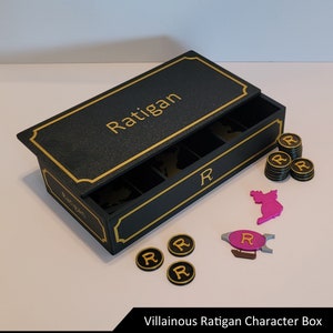 Ratigan Character Box | Villainous Board Game - Etsy