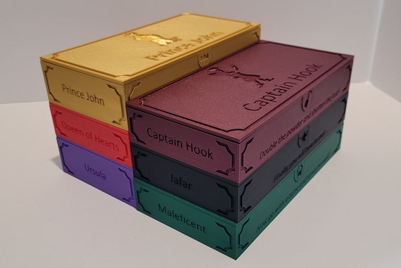 Villainous Character Boxes Base Set Villainous Board Game - Etsy