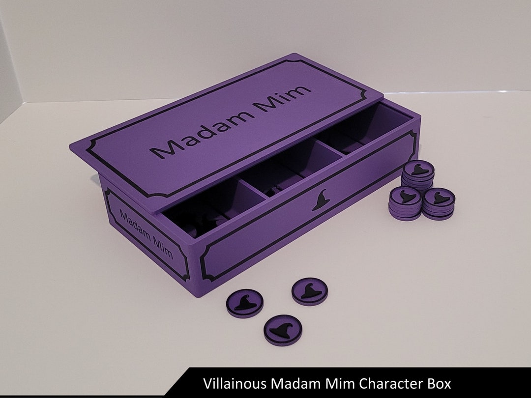 Madam Mim Character Box Villainous Board Game - Etsy