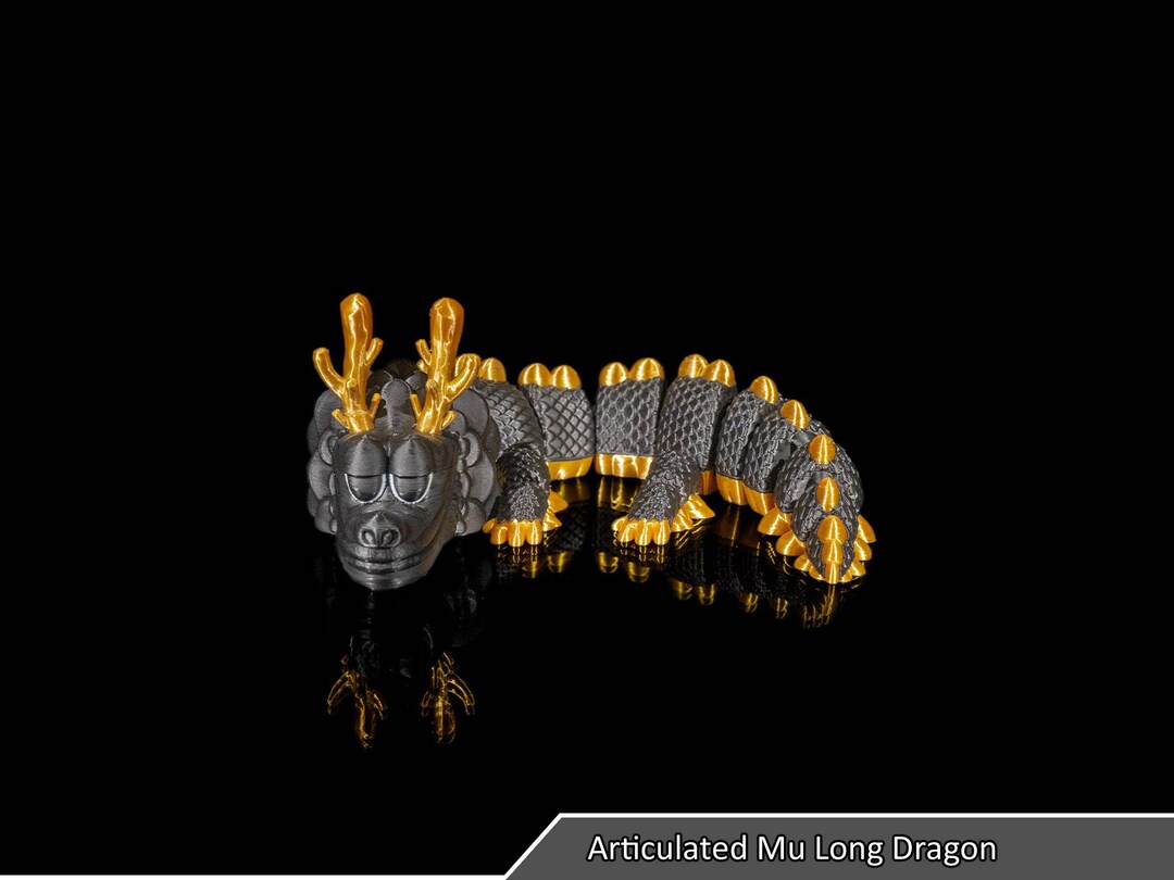 Articulated Mu Long Dragon Fidget Toy - Etsy