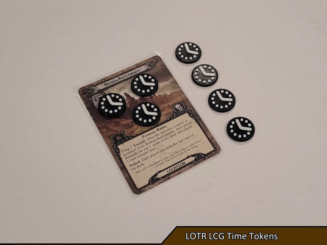 LOTR LCG Time Tokens | Lord of the Rings the Card Game LCG | 20 Tokens ...