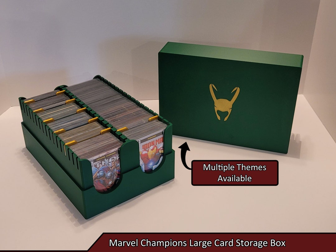 Marvel Champions Large Card Storage Box - Loki Themed | Marvel ...