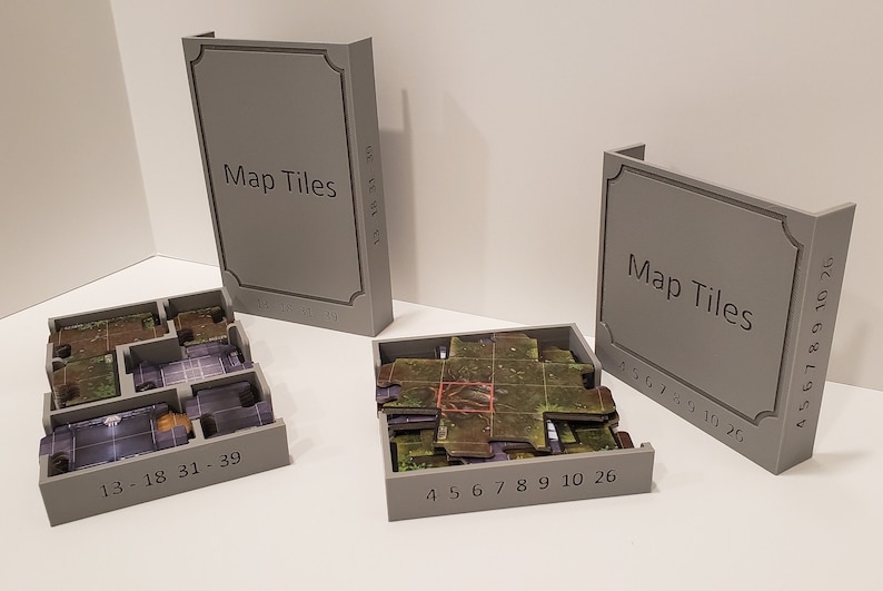 Imperial Assault Map Tile Storage With Lids Star Wars - Etsy