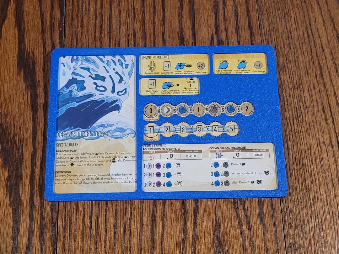 Spirit Island Dual Layer Boards | Ocean's Hungry Grasp Dual Layer Board ...